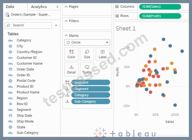 Tableau Desktop Specialist Certified Official Practice Test TDS-C01 ...